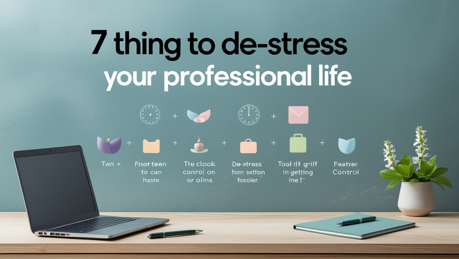 7 Things You Can Do To De-Stress Your Professional Life - The Knowledge Hub